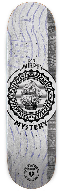 MYSTERY MURPHY STAMP DECK | Mystery Skateboards